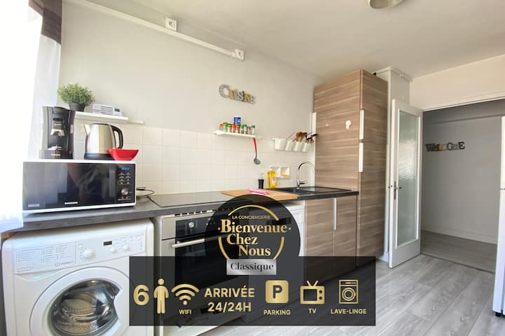 Cosy, Spacieux : 3 Chambres Et Espaces De Travail - Clermont-Ferrand