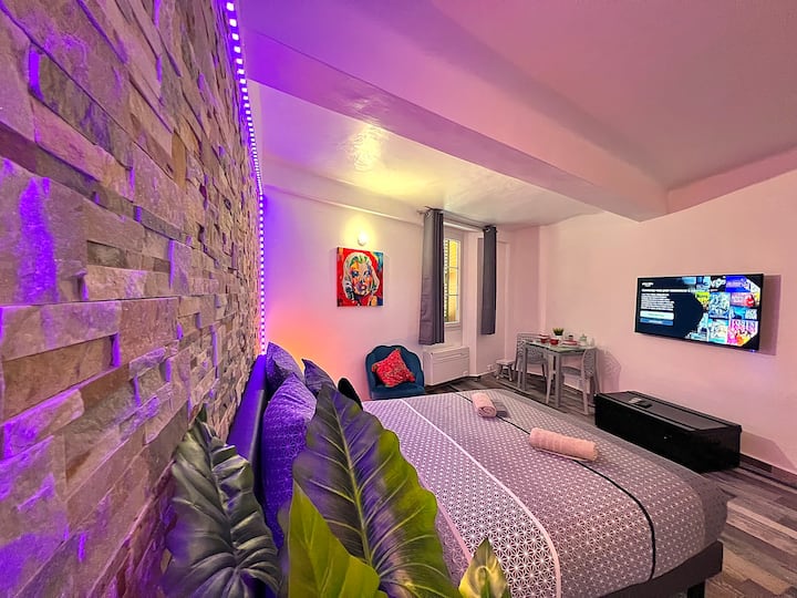 🖤Old Town ⭐️ Suquet ⭐️ Charming ⭐️ 500m Palais🖤 - Cannes