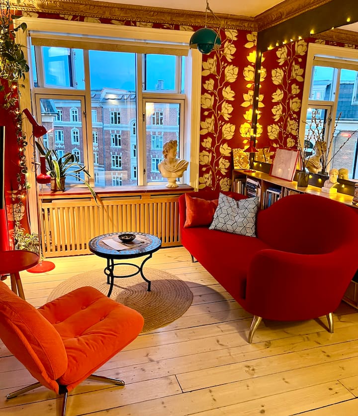 Spacious, Quiet, Quirky Flat In Central Copenhagen - Kopenhagen