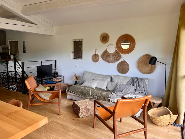 Loft, Jardin, Vue Panoramique, Mt Ventoux, Gordes - Pernes-les-Fontaines