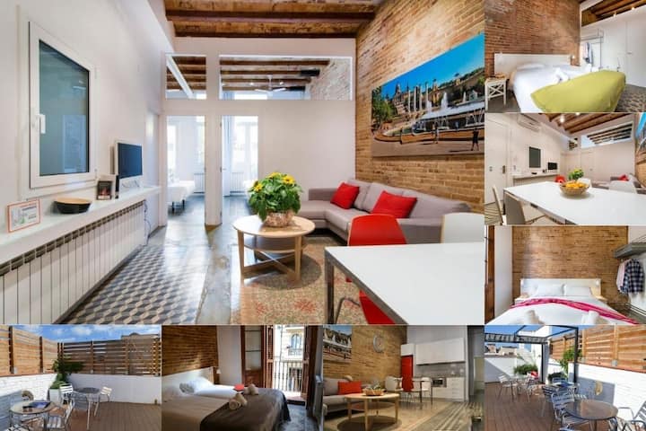 Hppe Happy 4 Bedroom Flat 2 Bathr. Ideal Location! - Castelldefels