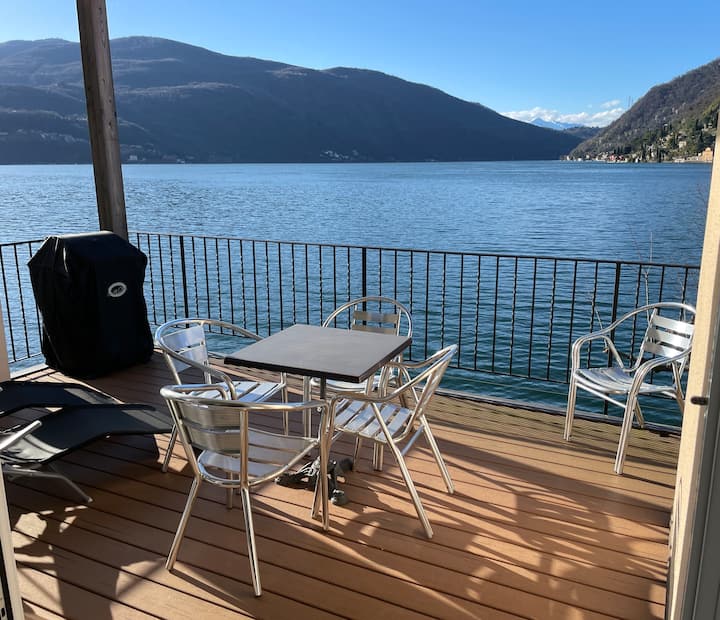 Lagolugano Ch. Die Traumwohnung Mit Seeanstoss - Mendrisio