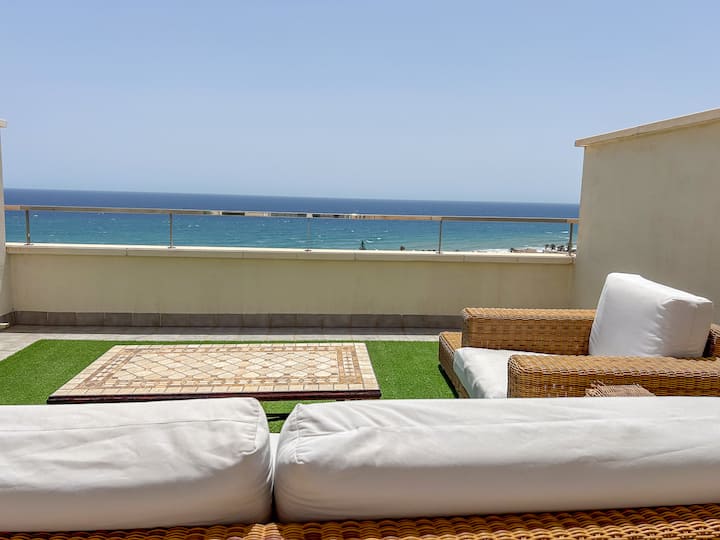 Candela Duplex Con Terraza Y Piscina - Carboneras