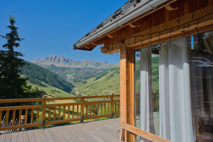 Chalet Cosy, Vue Majestueuse Et Charme Authentique - Vars