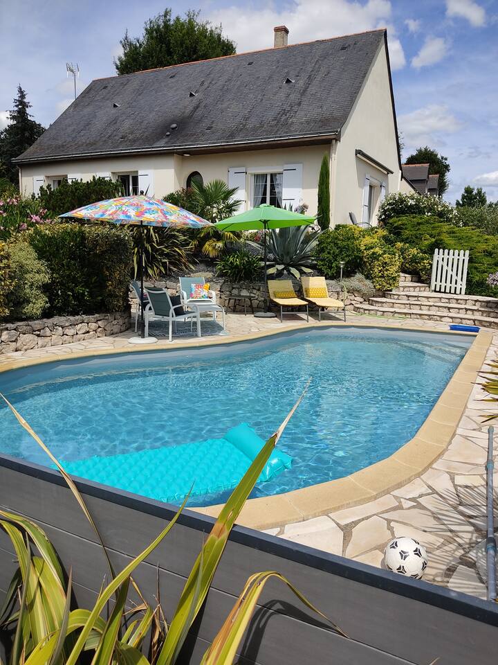 Chambre Privative Proche Saumur Avec Accès Piscine - Saumur