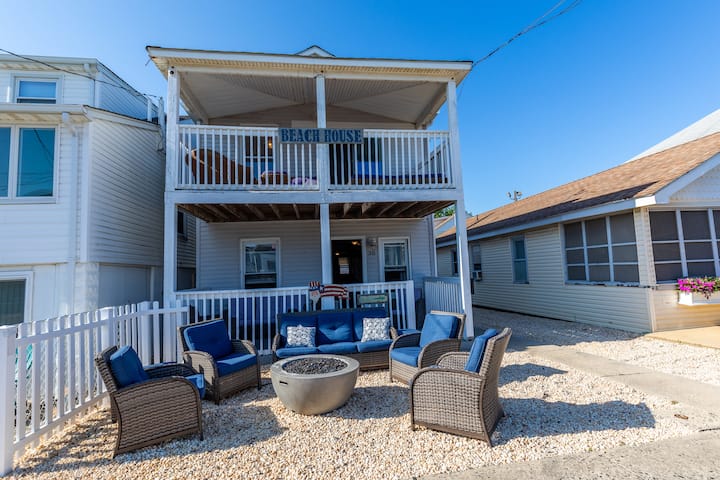 Seaside Park Beach House Rental (1st Floor Unit) - Seaside Heights, NJ