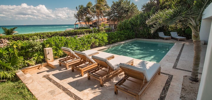 Clara-6 Bdr Beach Front - Playa del Carmen