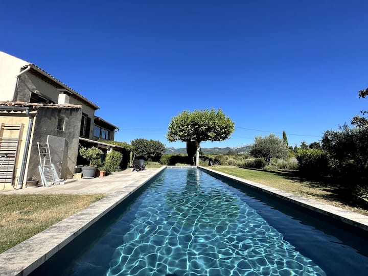 Maison De Campagne Climatisée Avec Piscine - Beaumes-de-Venise
