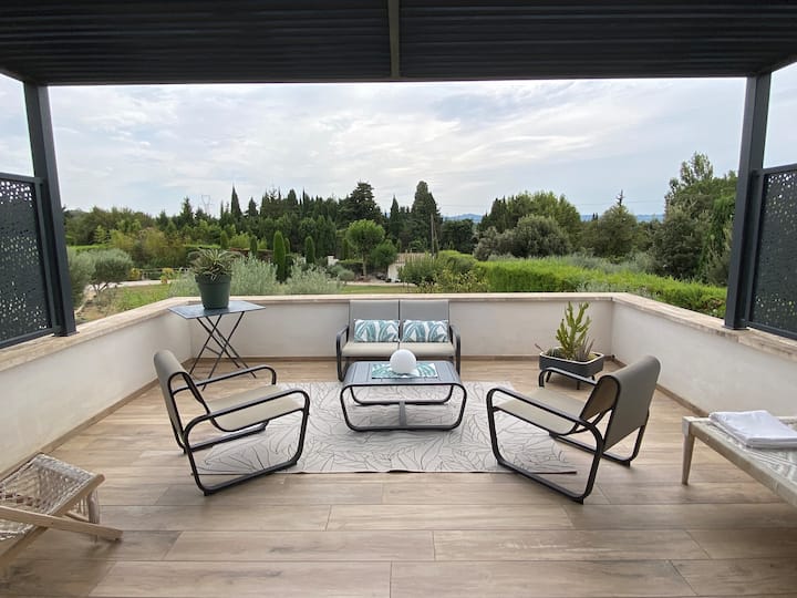 Maison Avec Ses 2 Terrasses Et Sa Piscine - Saint-Rémy-de-Provence