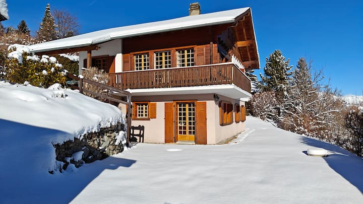 Appartement Dans Chalet Avec Jardin - Nendaz