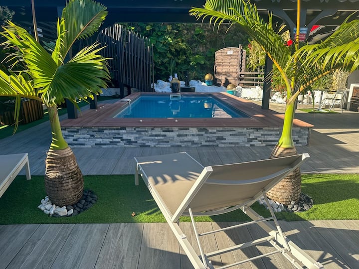 Villa Wouaou Avec Piscine Convertibles Jacuzzi - Guadeloupe