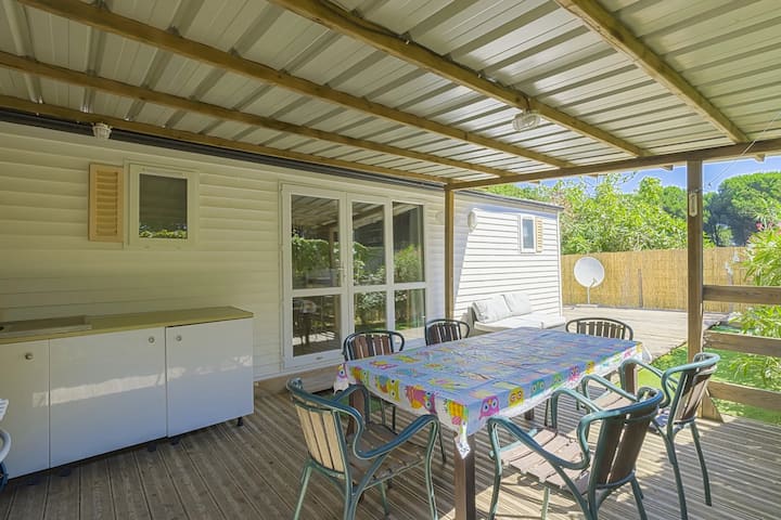 Mobil-home Bien éQuipé à 2 Pas De La Plage - Ramatuelle
