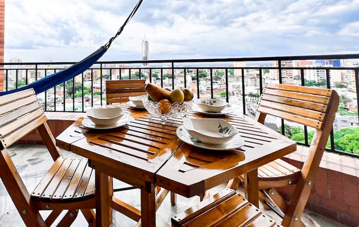 Netflix In 65' Tv Delux Safe With Pool In Granada. - Cali