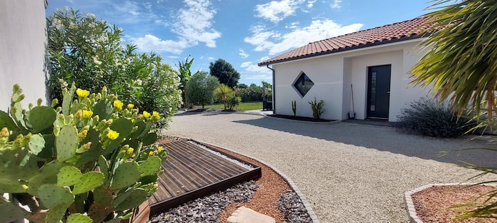 Maison Individuelle Classée 3* Pour 6 Personnes - Landes