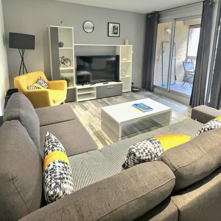 Appart T3 72m2 Marseille Proche Plage Et Commerces - Marselha