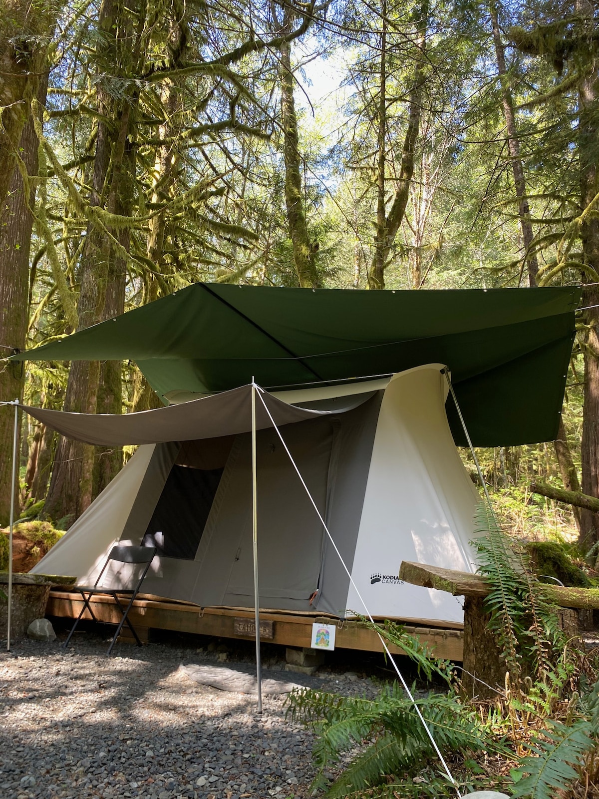 Sol Duc Retreat Cabin tent 7 - Yurts for Rent in Port Angeles ...