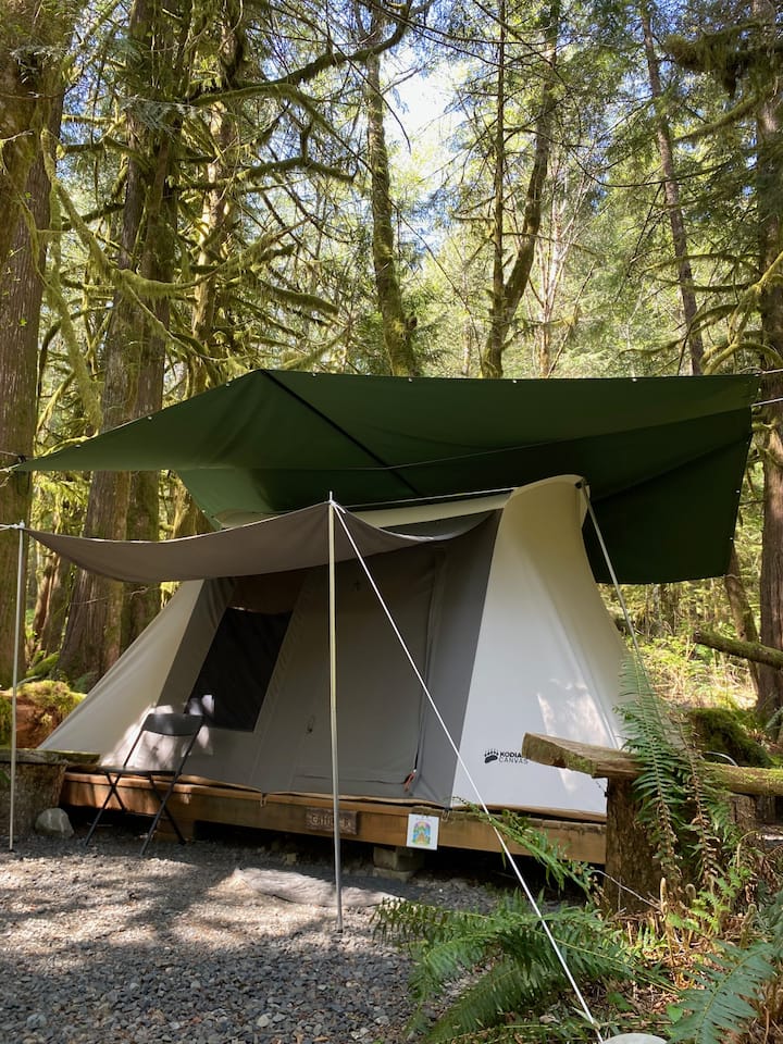 Sol Duc Rainforest Retreat Tent 7 - Lake Crescent, WA