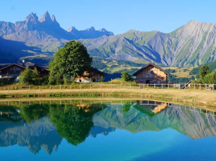 Top Appart 4 Personnes ! Vue Montagne Et Village - Albiez-Montrond