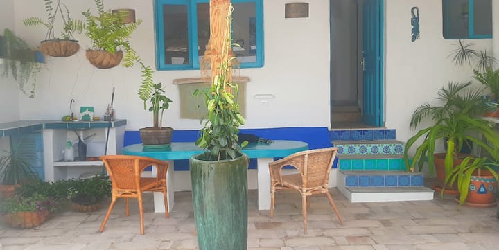 Colourful Cozy Canarian Casa, Valley & Sea Views! - Graciosa