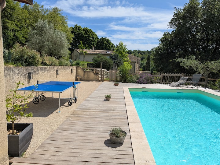 Maison Familiale Avec Piscine Au Sein De La Nature - Crest