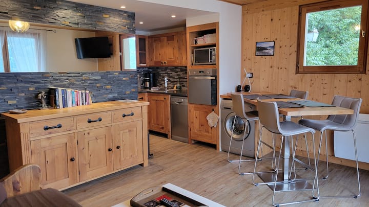 Appartement 2-4 Personnes Vue Mont Blanc - Saint-Gervais-les-Bains
