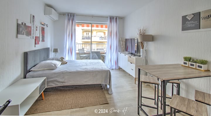 #1 - Studio - 2 Pers. - Centre Ville - Côte d'Azur