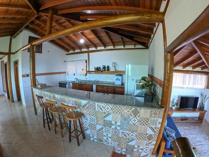 Casa Na Barra Velha Com Vista Incrível - Ilhabela