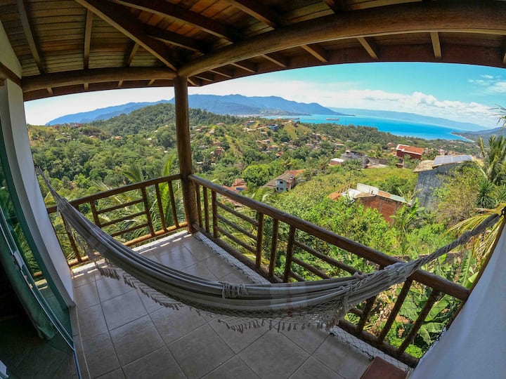 Casa Na Barra Velha Com Vista Incrível - Ilhabela