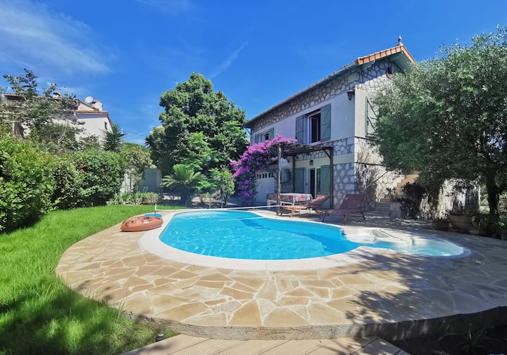 Rez-de-villa * Piscine Privative * Proche Plage - Cagnes-sur-Mer