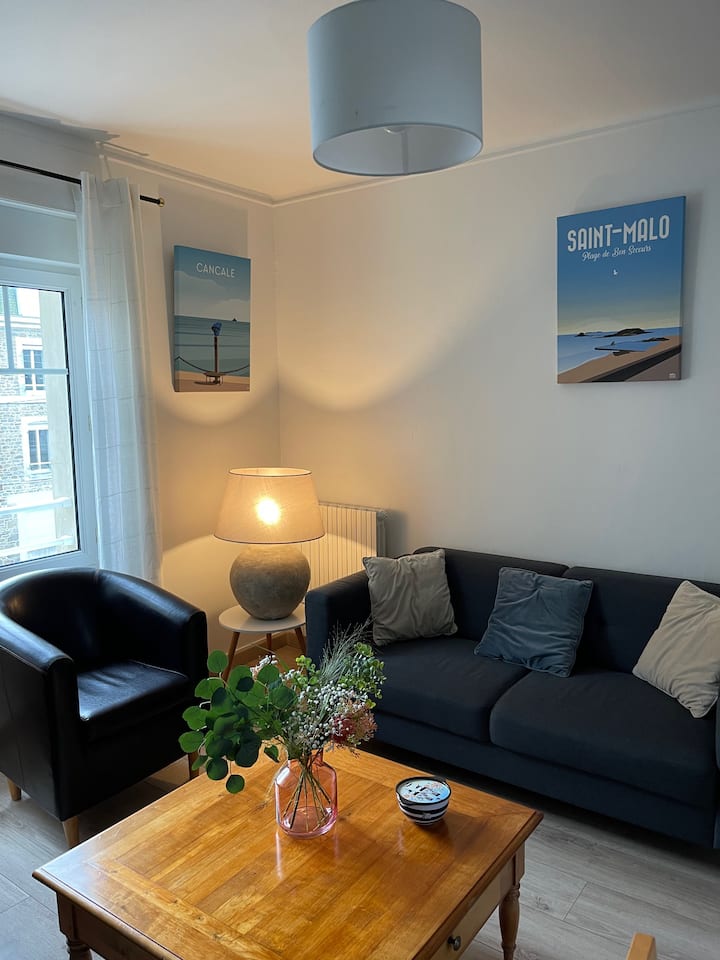 T3 Proche Plage Et Intra -Muros Deux Chambres - Saint-Malo