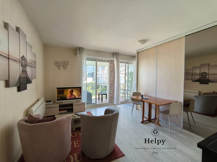 Le Bosquet - Hyper-centre - Parking - Terrasse - Pau