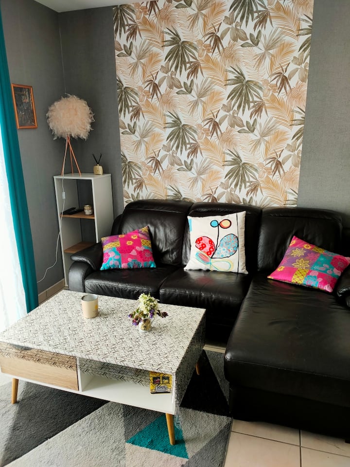 Appart. Spacieux 2 Chambres, Terrasse, Garage - Chamalières