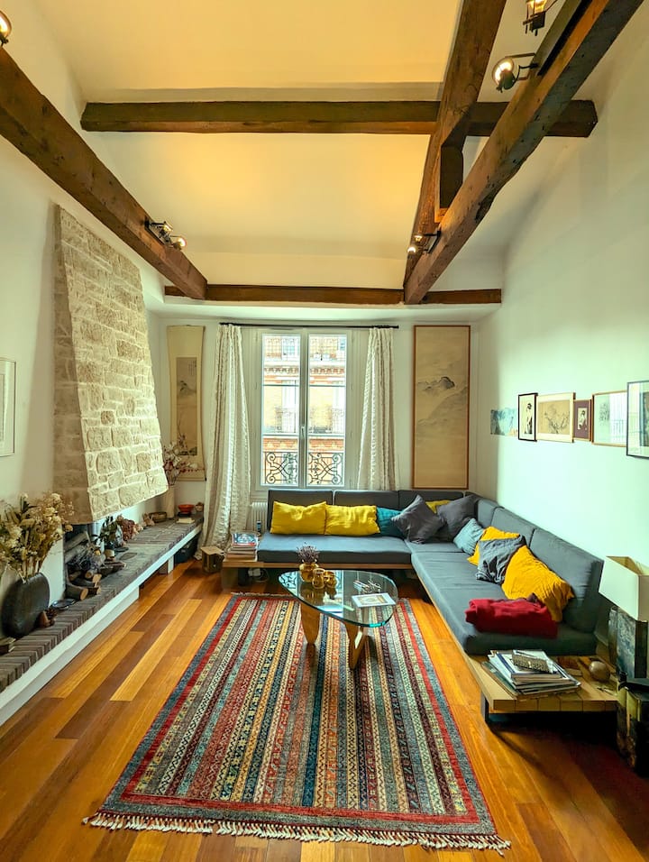 Pénélope Pit Stop: Rare, 80m2, Toit Terrasse - Paryż