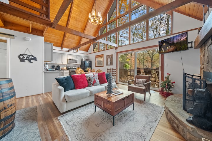 Dtown•fireplace•patio•privacy - Gatlinburg, TN