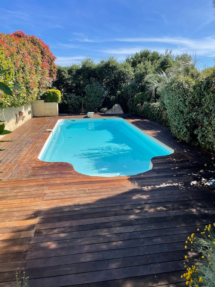 Mas Provençal 4*piscine Privée Entre Mer Et Golf - Sainte-Maxime