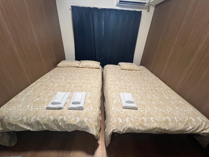 Hakata St 15min/free Wi-fi/2people/neartenjin - Aéroport de Fukuoka (FUK)