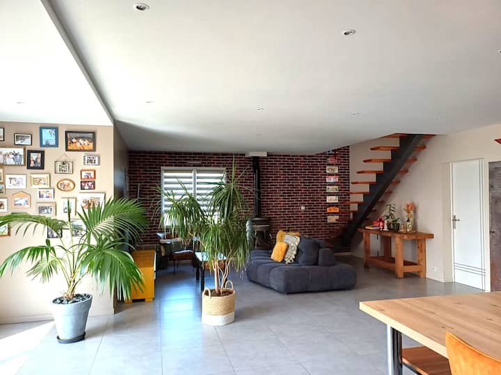 Grande Maison Avec Terrasse Et Jardin Proche Plage - Plage de Saint-Nazaire