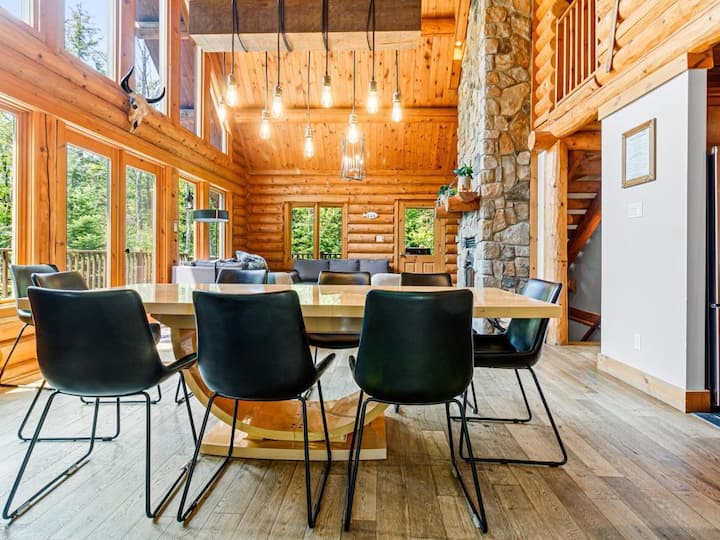 Chalet Hibou Près Du Lac, Près De Mont-tremblant - Laurentides