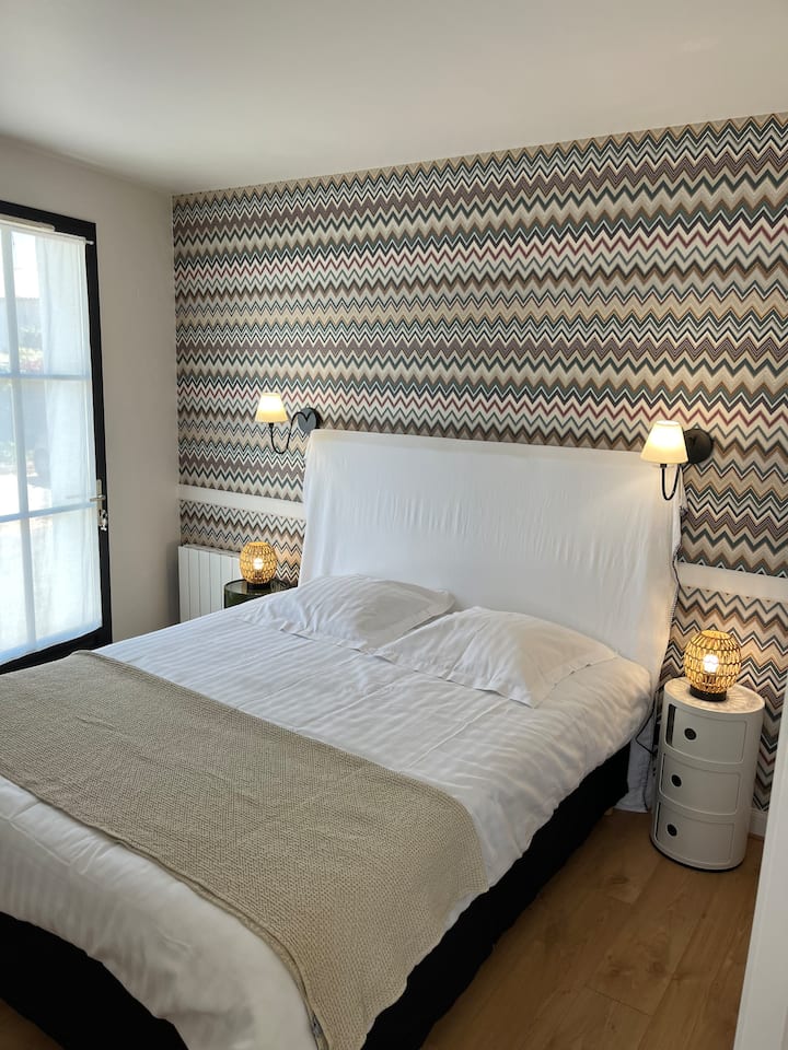 ÉLégant Gîte-appart 2/4 Pers +Terrasse Et Parking - La Flotte
