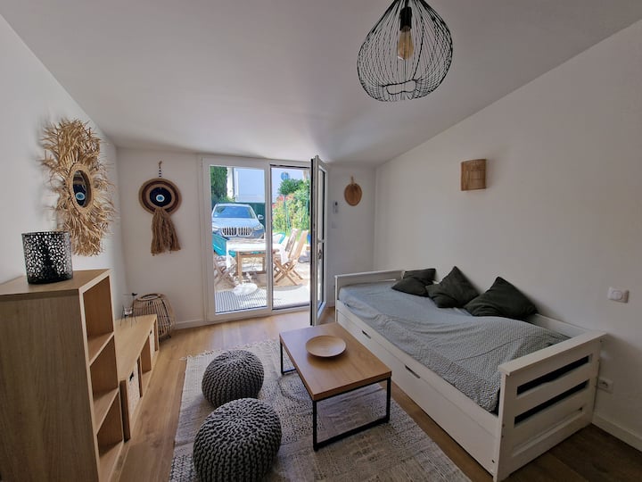 Studio Cosy Dans Quartier Calme Centre Montpellier - Palavas-les-Flots