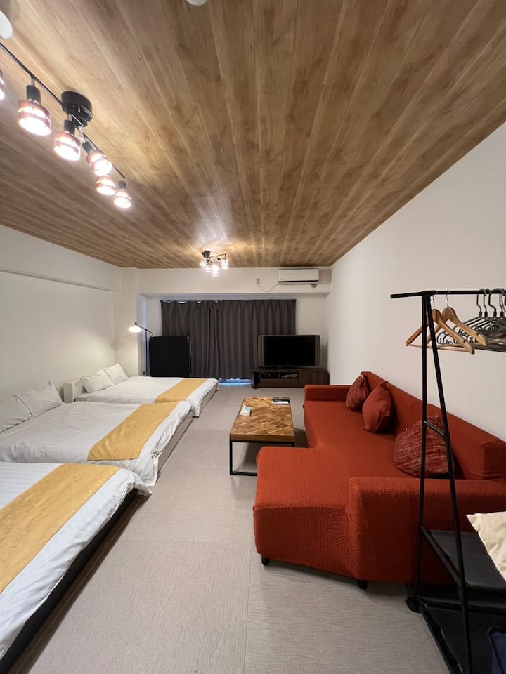 8ppl/308/3 Mins To Nihonbashi,dotonbori,namba/6611 - Osaka