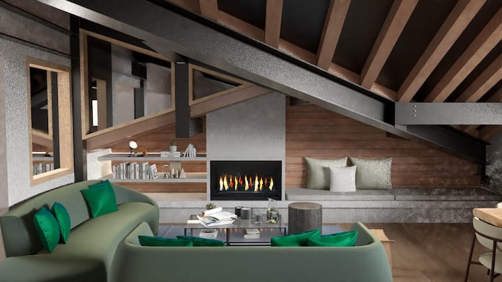 Chalet-style Duplex In Val Disere Center 10 Guests - Val-d'Isère