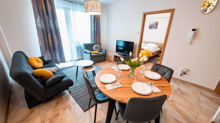 Zielony Zdrój, Apartament A 103 Sun&snow - Krynica-Zdrój