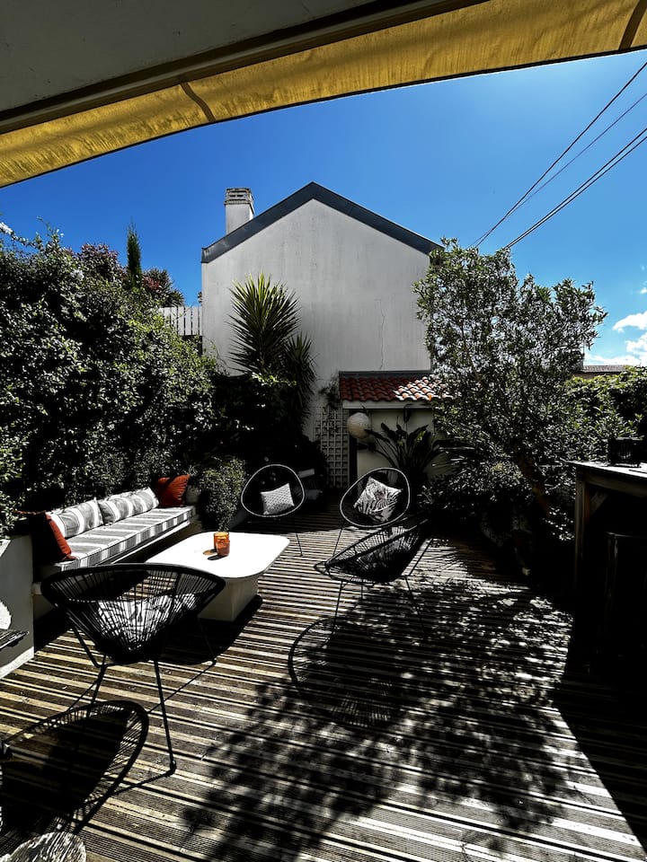 Maison De Pêcheur Avec Terrasse à Bibi Beaurivage - Biarritz