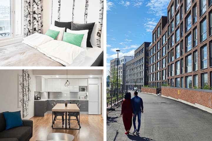 Modern, Bright, Close To The City Center & Parking - フィンランド ヘルシンキ