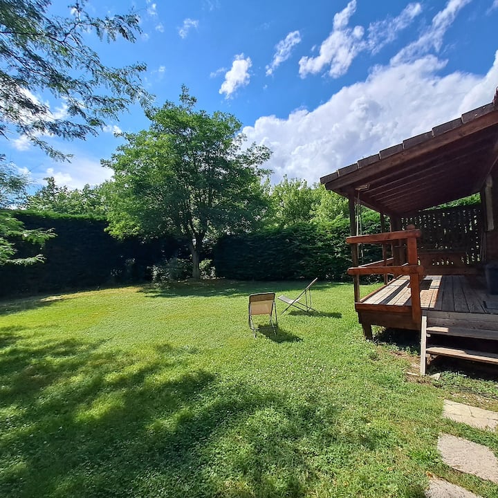 Chalet 2 Chambres Aux Portes De Lyon - Pont-de-Chéruy