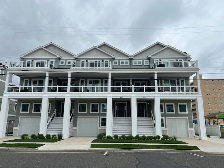 Beachblock House Pool 4 Deck 4 King Bd Oceanview - Stone Harbor, NJ