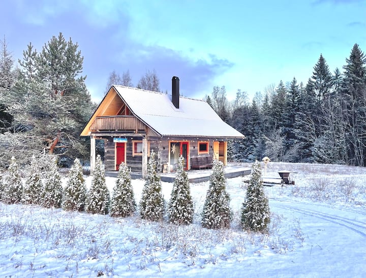 Privat Sauna House Near Kakerdaja Bog With Hs Wifi - Viro