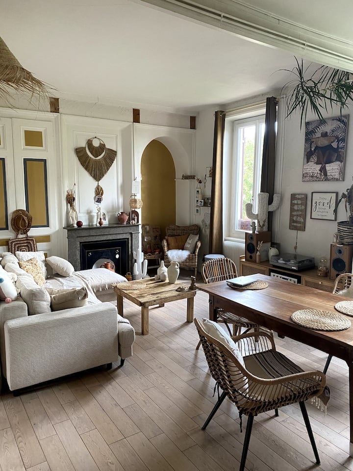 Charmant Appartement 61 M2 Rénové Cocoon & Calme - Villeurbanne