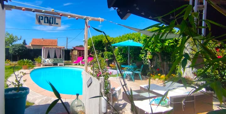 Villa Piscine Allauch Entre Mer & Collines 8 Pers - Marsella
